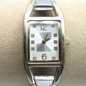 Accessories | Vintage Womens Retro Stainless Steel Square Frame Silver ...